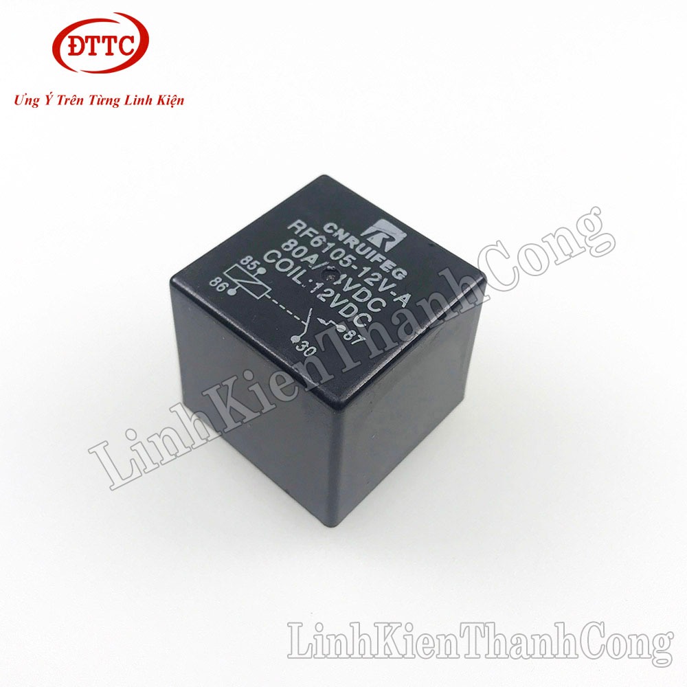 Relay 12VDC 80A 4 Pins | Shopee Malaysia