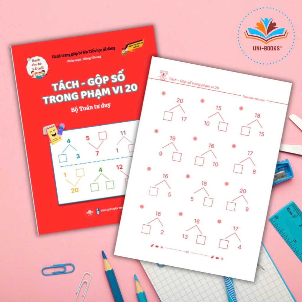 Book - Separating Numbers Within 20 - Helping Children Confidently ...