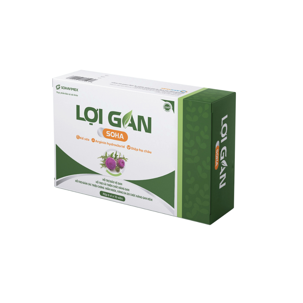Loi gan Soha - Supports liver function enhancement, protects and ...