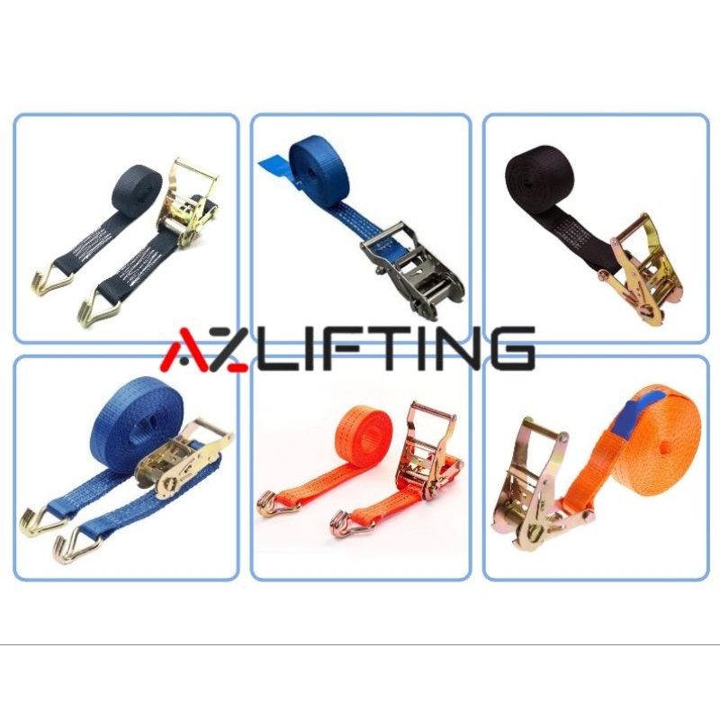 35mm 2-ton cargo lashing strap for lashing goods, pallets of motorbikes ...