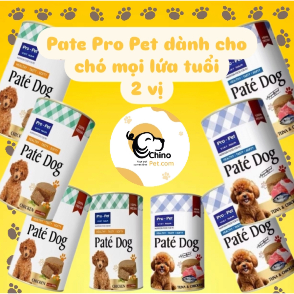 Dog PRO PET Pate for dogs of all ages includes 2 flavors - PRO PET Pate ...