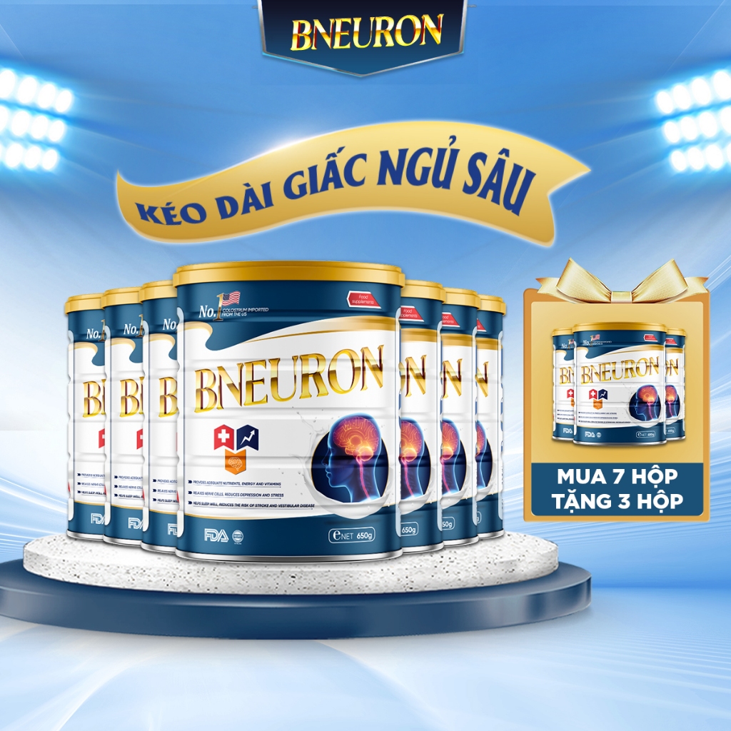 Combo of 7 Boxes of Bneuron Good Sleep Milk for People with Insomnia ...