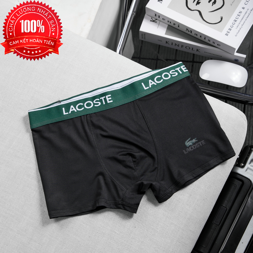 Men's boxers, men's underwear made of 4-way stretch antibacterial cold ...