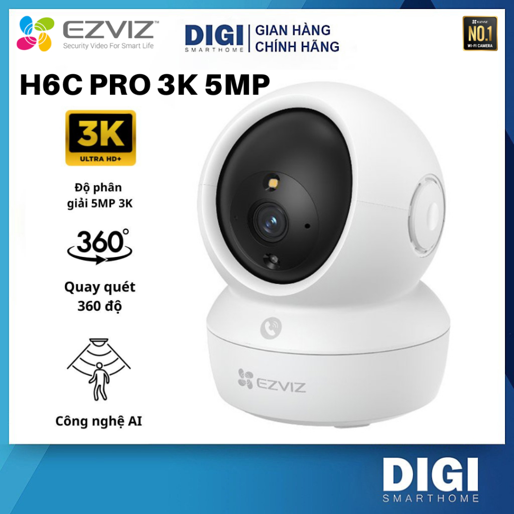 EZVIZ H6C PRO 8MP Wifi Camera, H6C PRO 5MP/4MP/3MP/2MP, C6N PRO 3MP, H6C G1 8MP/C6N G1 8MP 360 ...