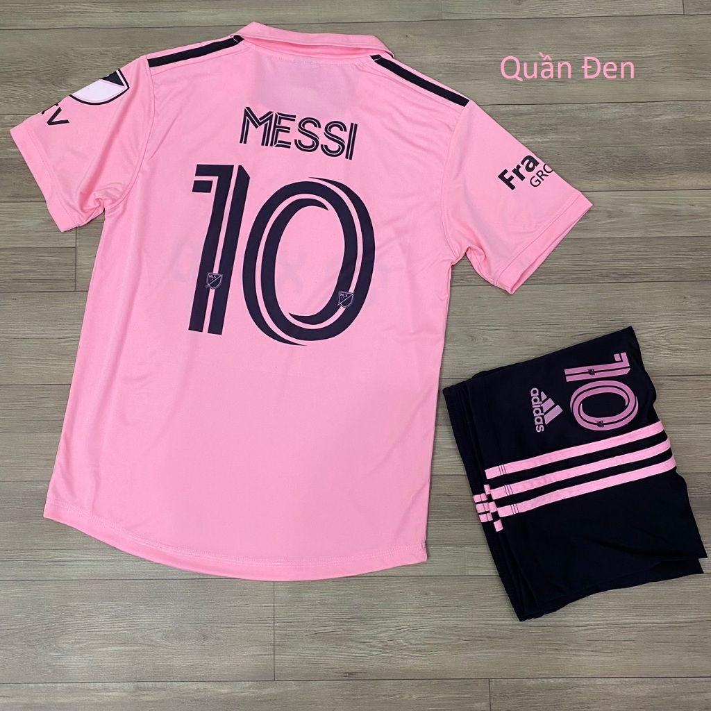 Messi No. 10 MIAMI PINK home kit 2024 - black pants | Shopee Malaysia