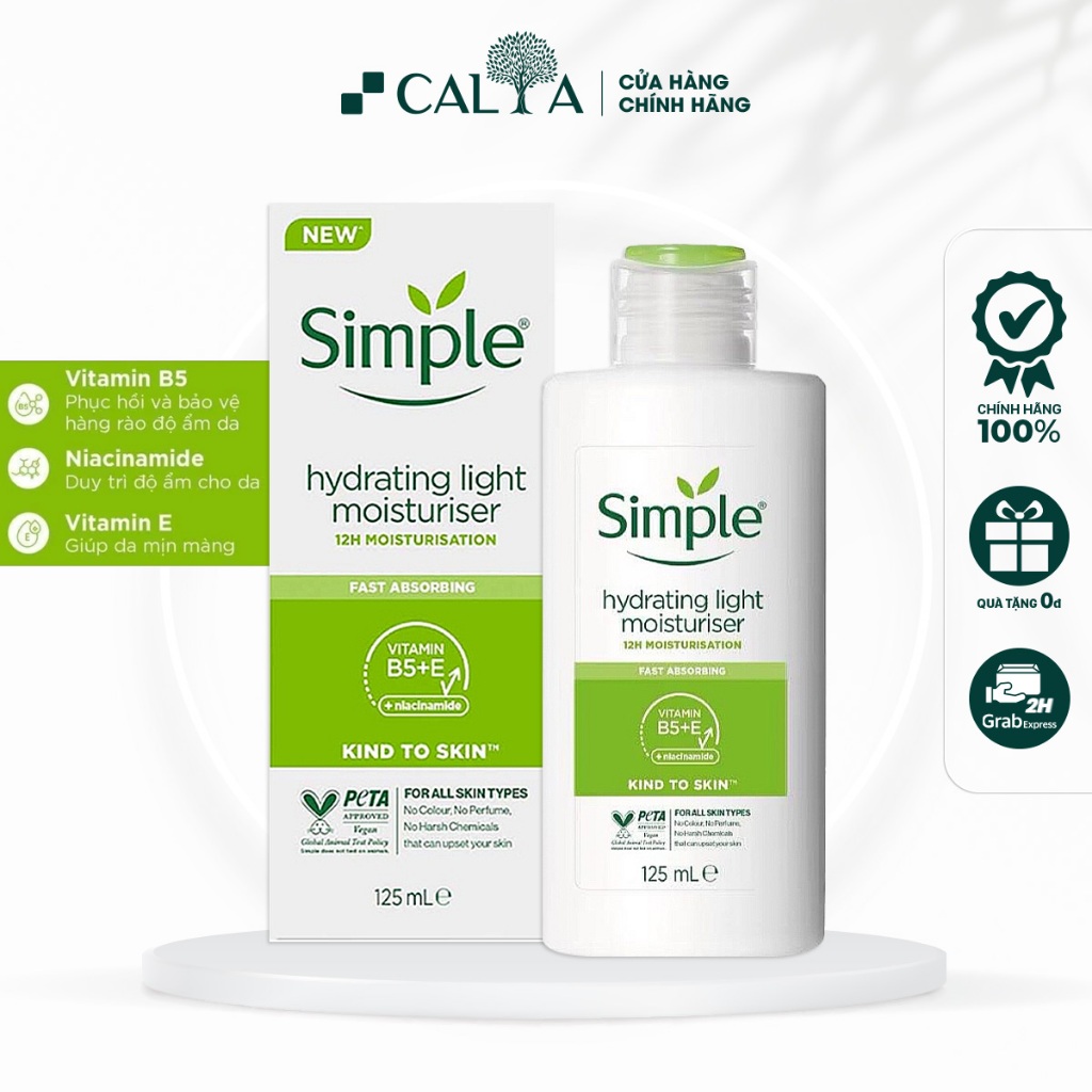 Simple Hydrating Light Moisturizer for Sensitive Skin - Simple ...