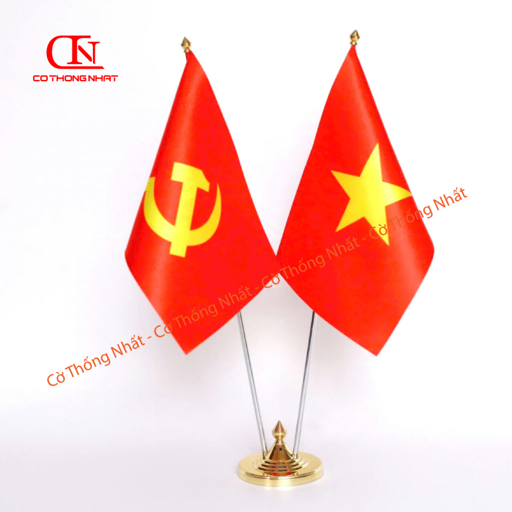 Desktop Flag with Stainless Steel Base and Retractable Handle Type with ...