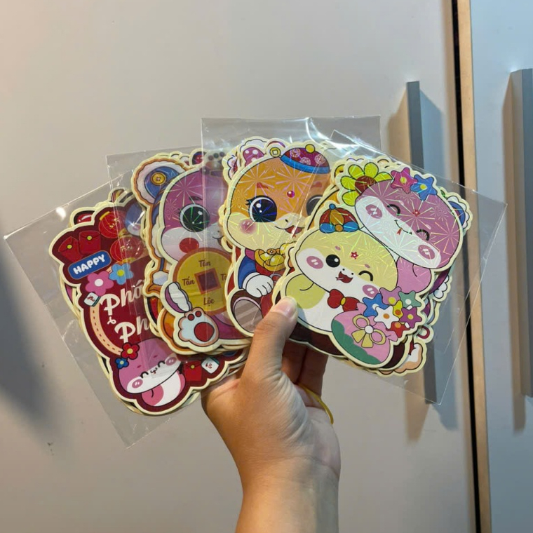 6 random Chibi Snake lucky money envelopes in 3 pounds | Shopee Malaysia