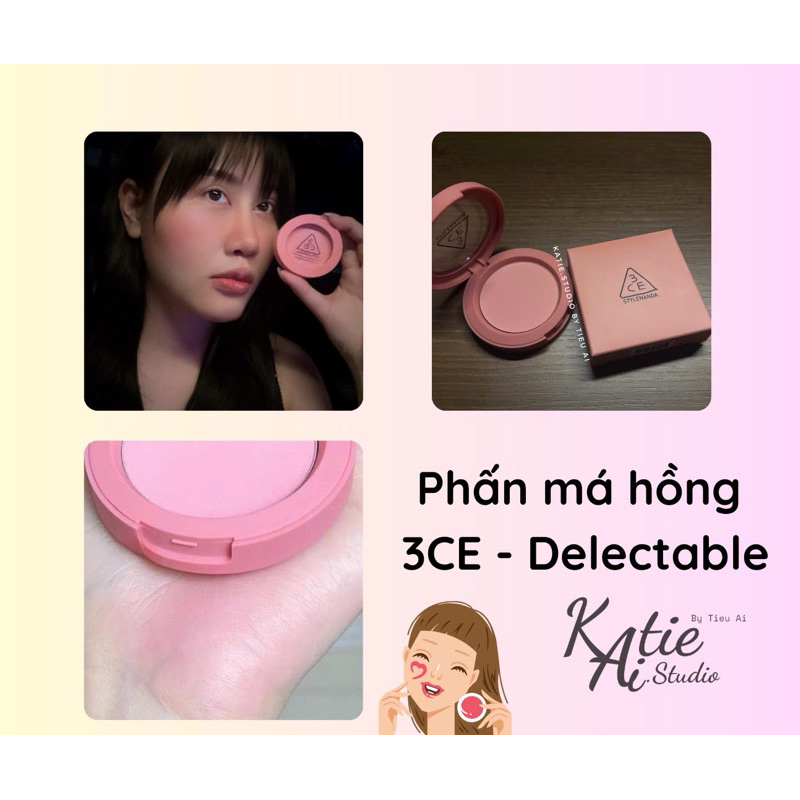 3ce Face Blush Delectable | Shopee Malaysia