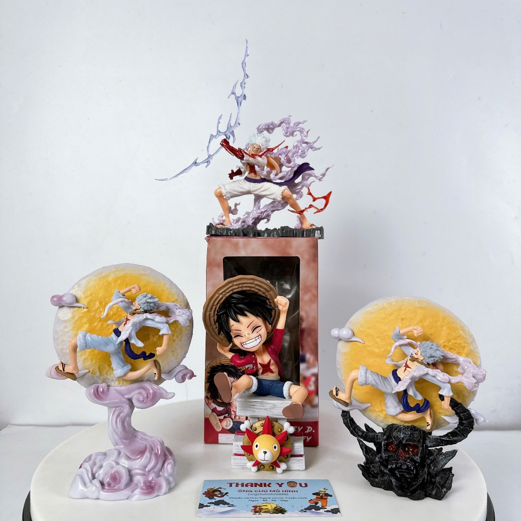 Model of luffy gear 5, luffy nika sun god in Onepiece on skull island 3 ...