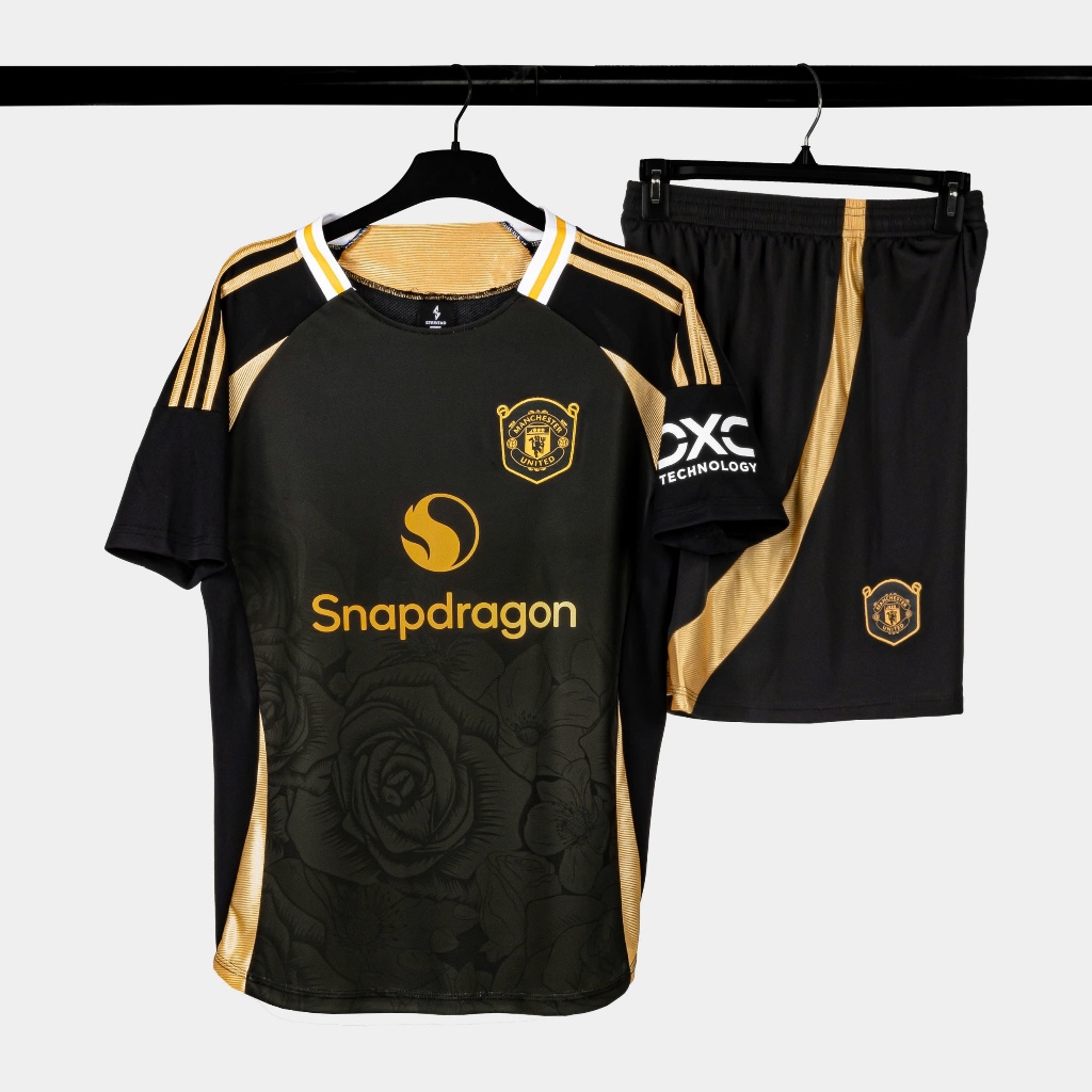 Mu Black 2025 Football Kit - With printed name and number | Shopee Malaysia