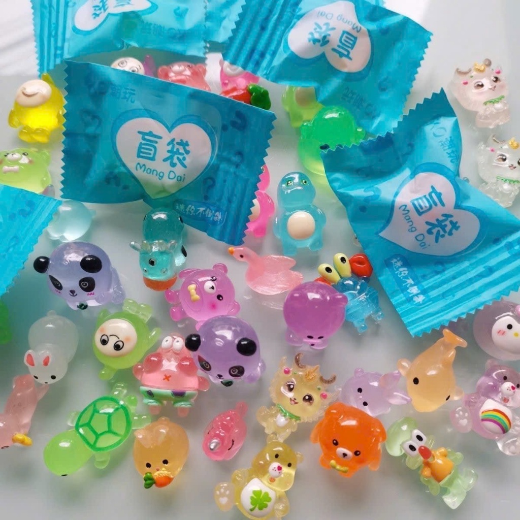 (BUY 50 GET 10 FREE) Mini Blind Bag Set - Secret Gift Peeled Candy ...