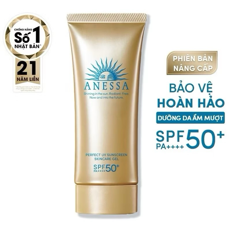 Japanese Sunscreen Gel Anessaa Perfect UV SPF50+/PA++++ 90g | Shopee ...