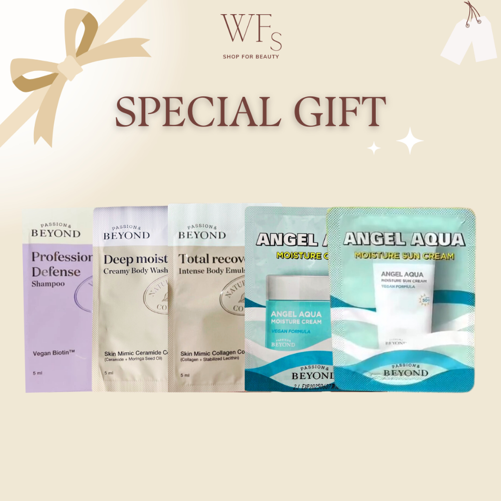 [SPECIAL Wfs GIFT] Sample BEYOND Angel Aqua Moisture - Total Recovery Body Wash (Retail package ...