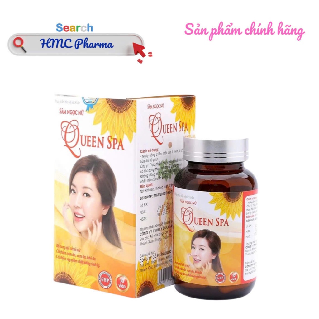 Queen Spa Pueraria Mirifica skin beauty pills supplement Collagen ...
