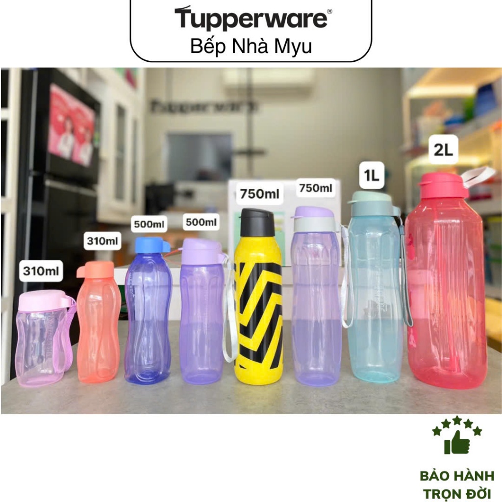 Tupperware Eco Bottle 310ml / 500ml / 750ml / 1L /1.5L /2L - Virgin ...