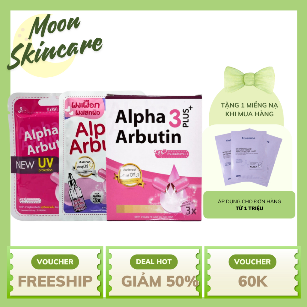 Alpha Arbutin Whitening Powder Tablets Blister of 10 Tablets | Shopee ...