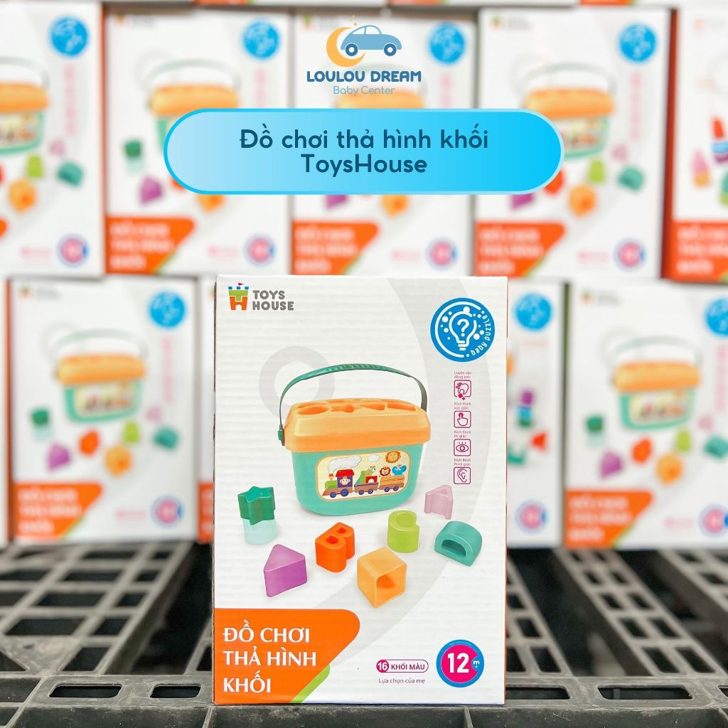 Toyshouse blocks and letters drop toys help babies recognize colors ...