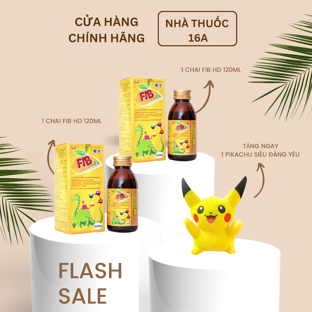 Siro FIB HD - 120ML BOTTLE - SUPPORTS SUPPLEMENT OF FIBERS FOR BABY, Laxative, REDUCE ...