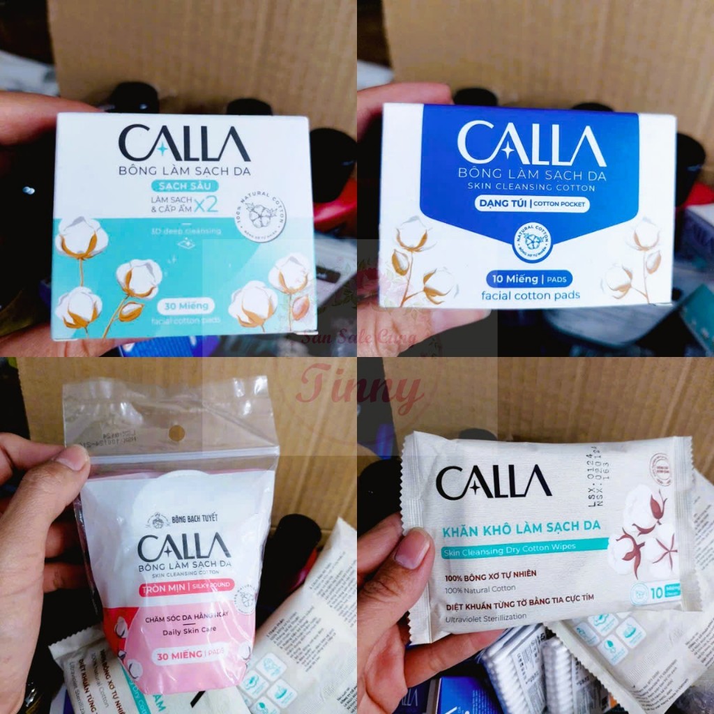 [ Mini ] Snow White Calla Deep Clean Skin Cleansing Cotton Pad | Shopee ...