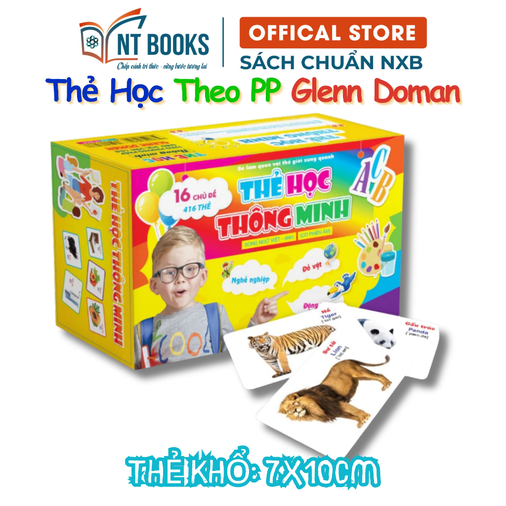 Smart Flashcard Set (416 Bilingual Flashcards with 16 Topics) | Shopee ...