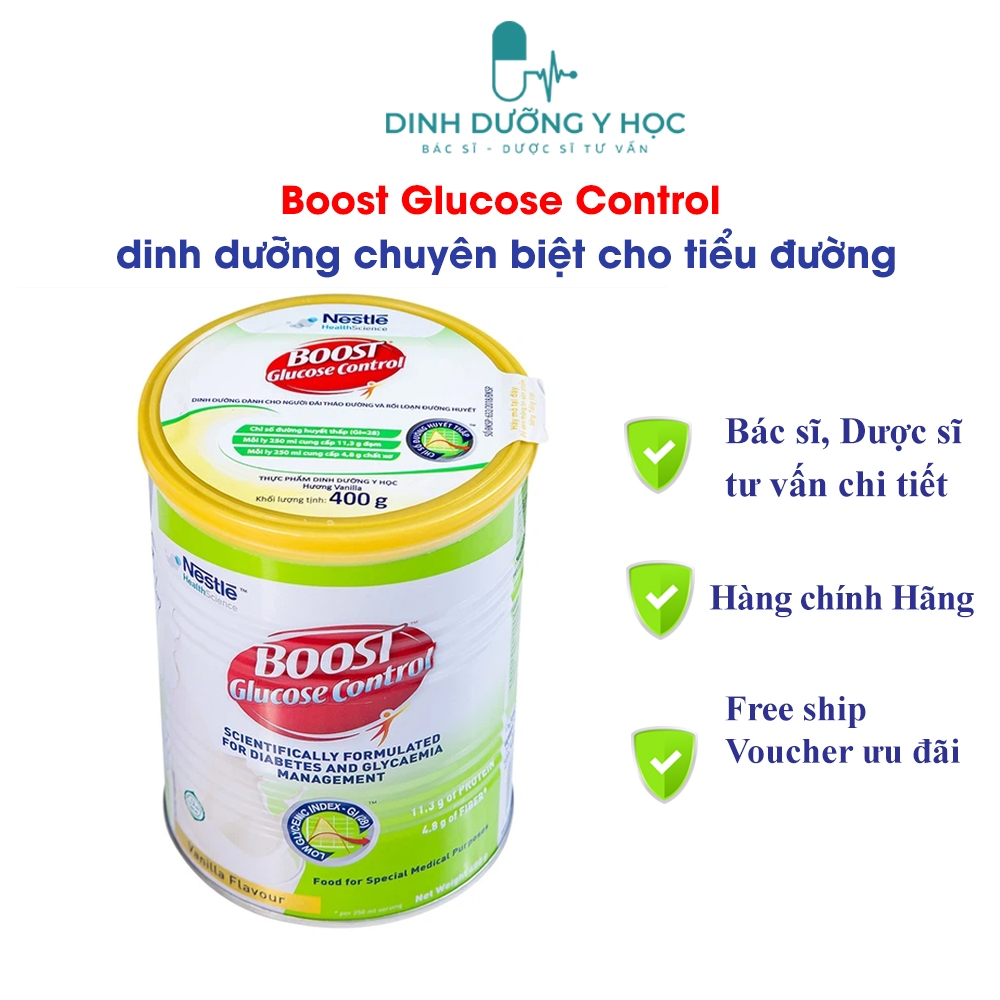 Boost Glucose Control milk for diabetics 400g box | Shopee Malaysia