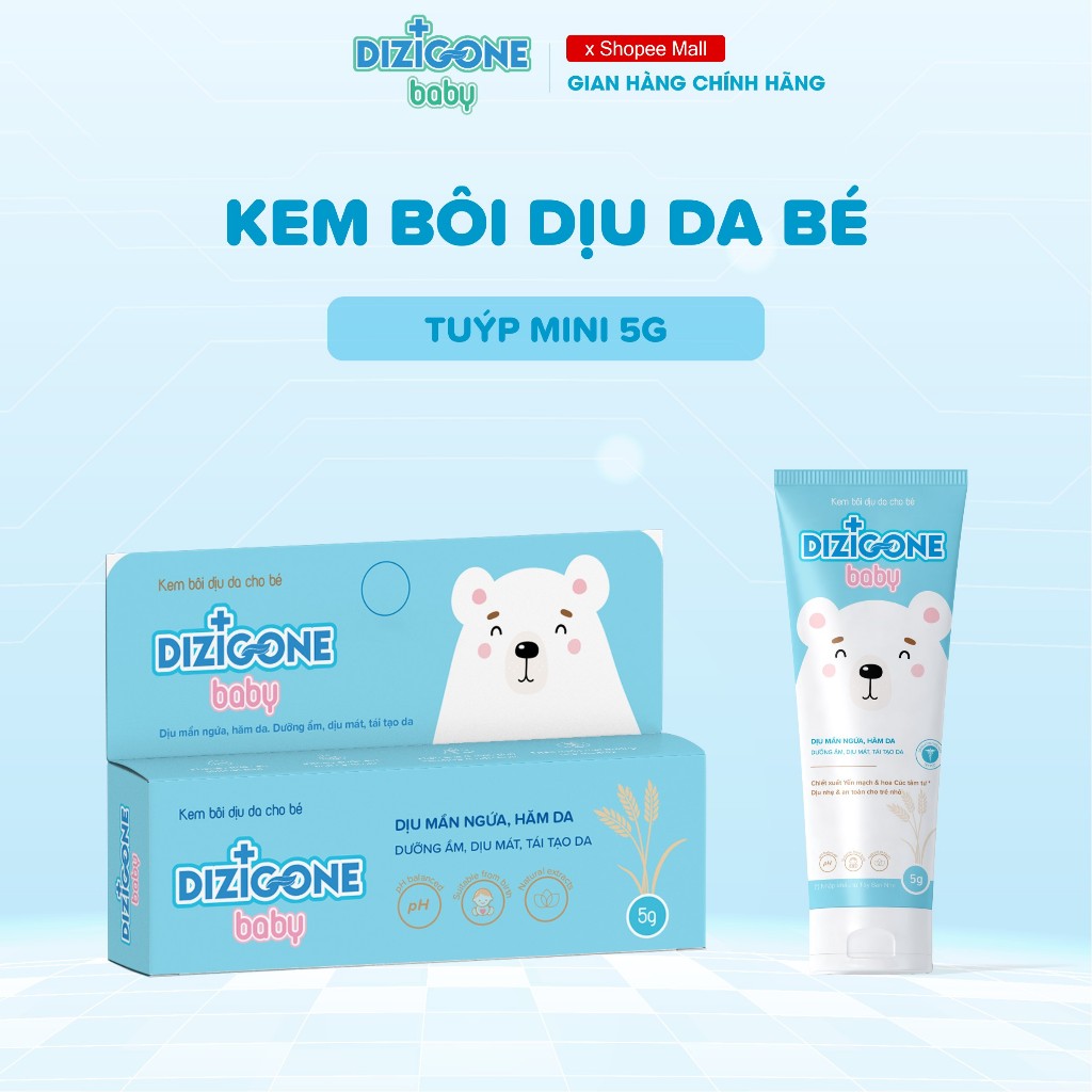[GIFT] Dizigone Baby Cream - 5g tube - Soothes rashes, prevents diaper ...