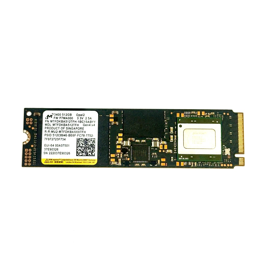 Micron SSD Hard Drive 3400 M2-PCIe Gen 4×4 512GB | Shopee Malaysia