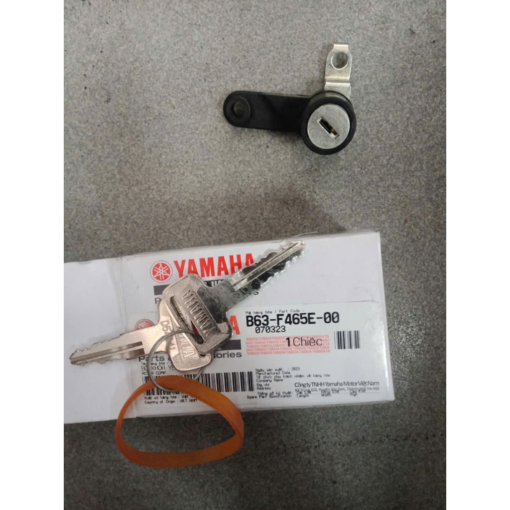Saddle lock set for smarkey yamaha models, genuine product | Shopee ...
