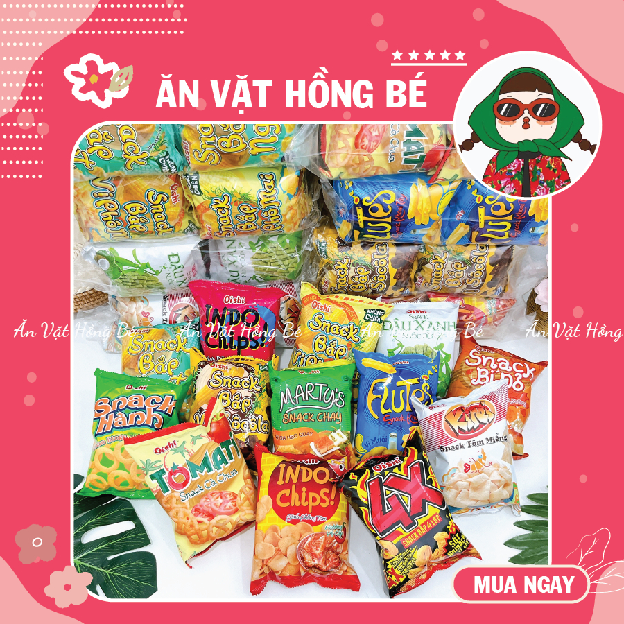 (PACK Of 12G) Genuine Oishi Snacks with many flavors to choose from ...