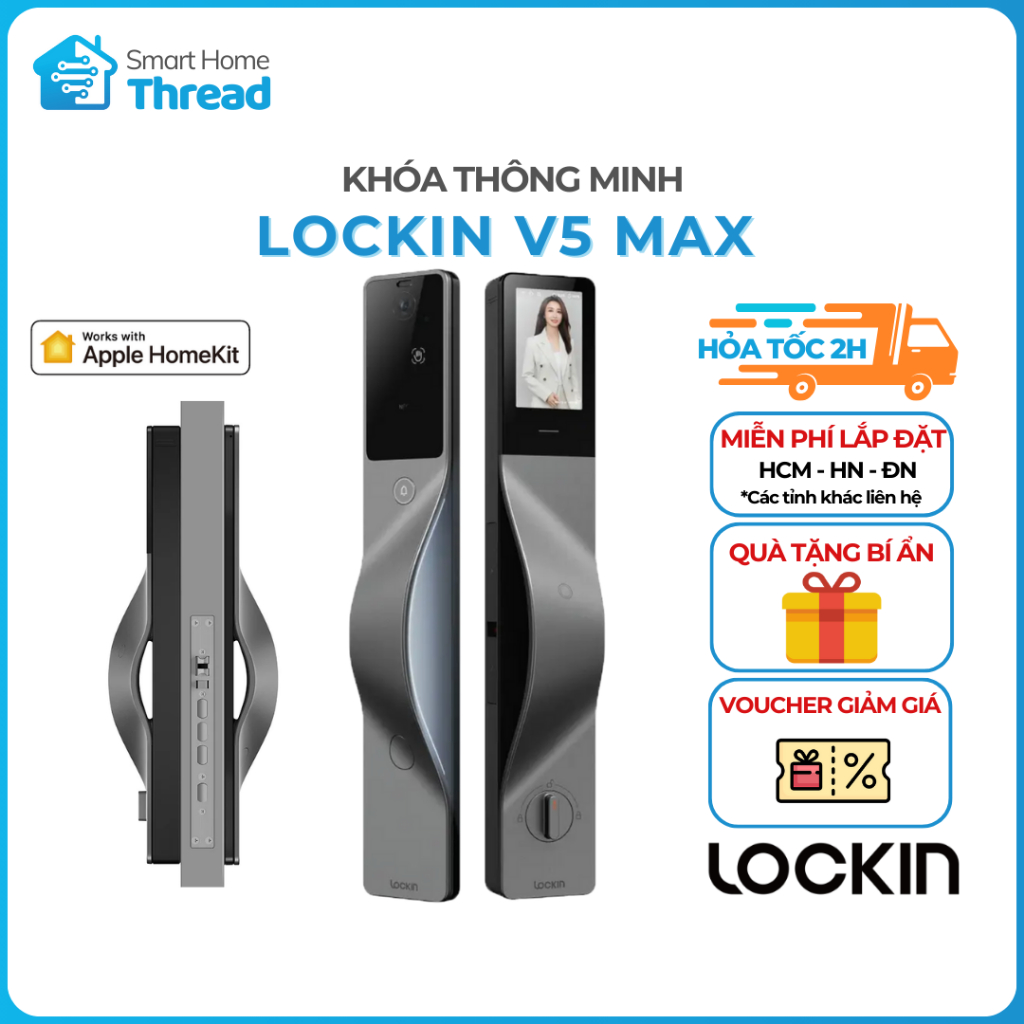 [0VND Installation] Xiaomi Lockin V5 Max - Smart lock with integrated ...