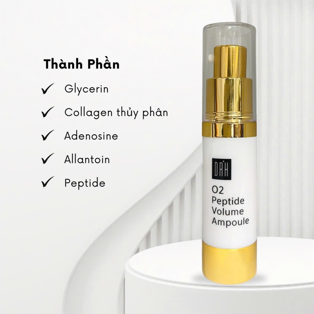 Concentrated Serum Anti-Aging and Wrinkle Improvement DRH O2 Peptide ...