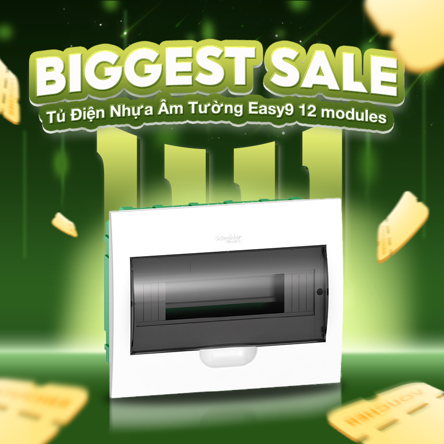 Wall-mounted plastic electrical cabinet with 12 modules EZ9E112S2F ...