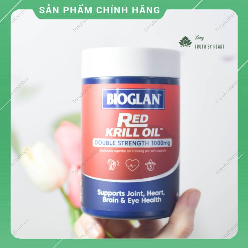 Bioglan Red Krill Oil 60 capsules Australian Joint, Heart, Brain and ...