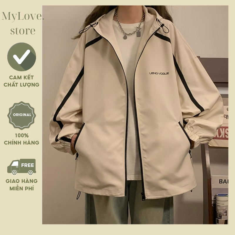 Unisex Windbreaker with Hood, High Quality Waterproof and Dustproof ...