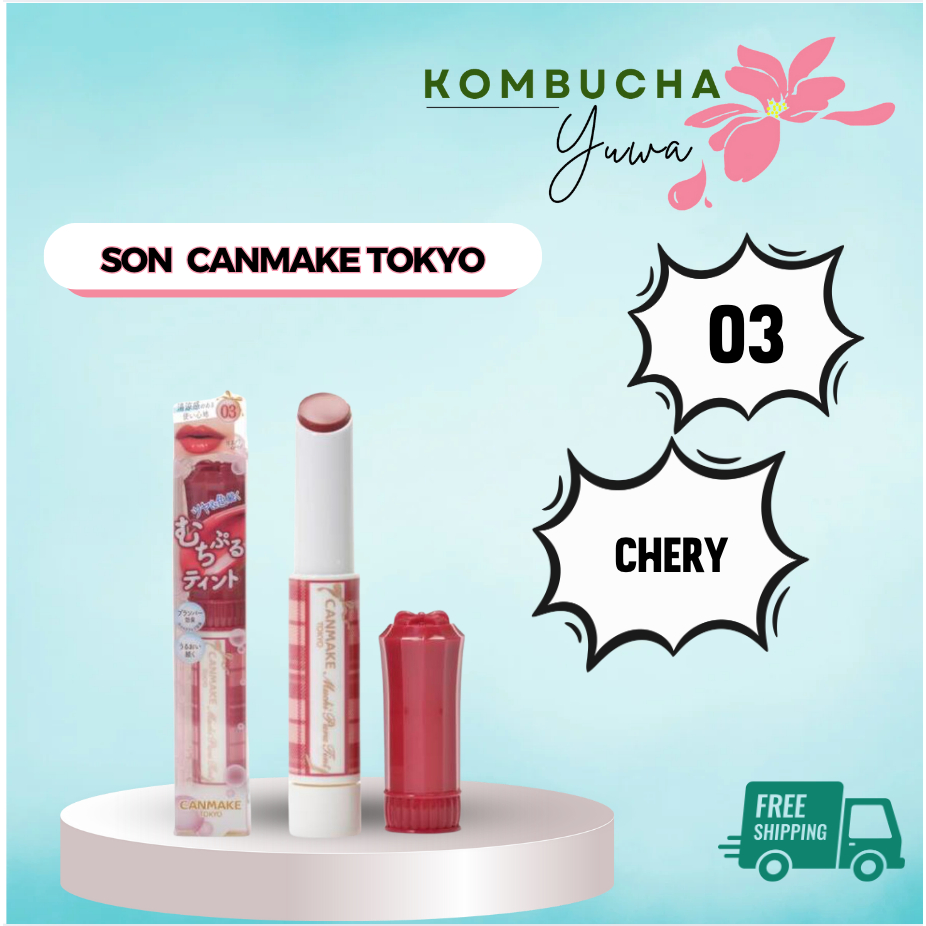 Canmake Muchi Puru Tint Japanese Tinted Lip Balm - 2.5g | Shopee Malaysia