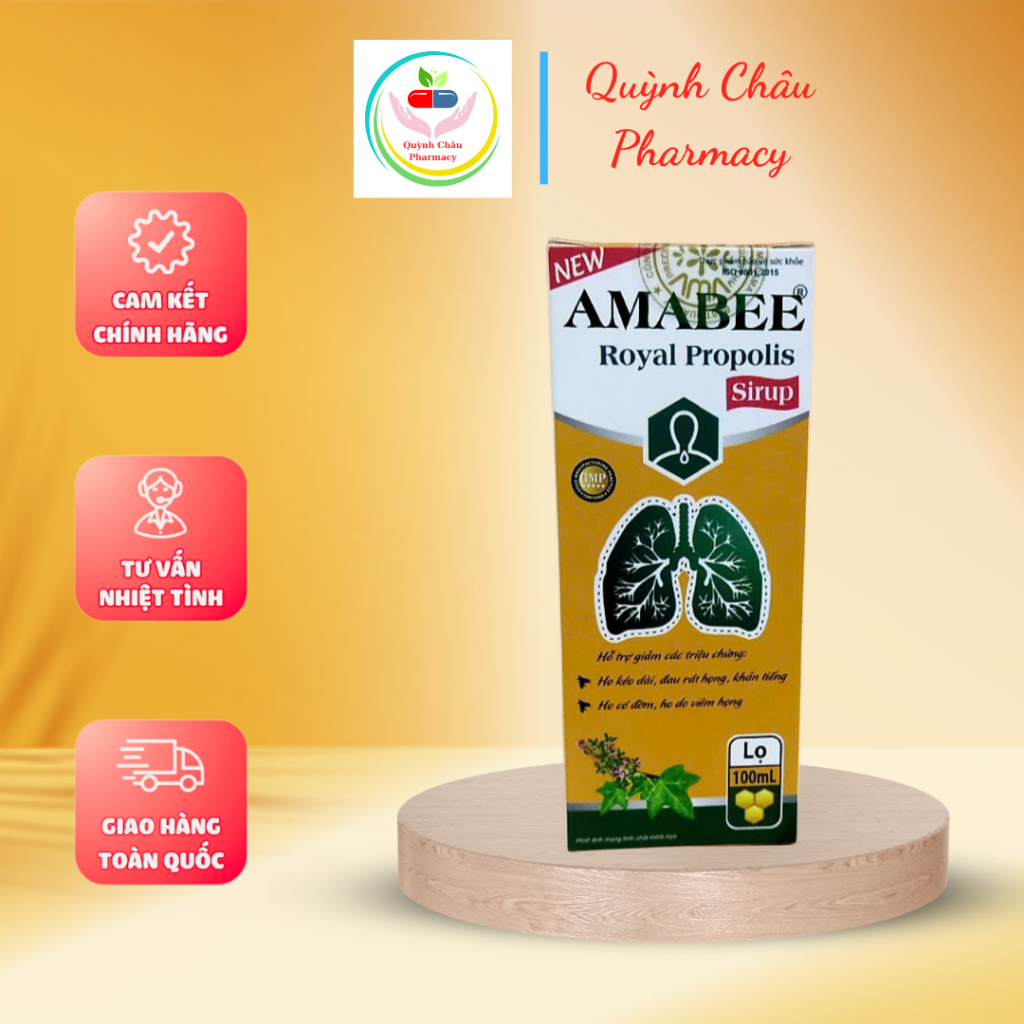[ Genuine ] Amabee Royal Propolis Cough Syrup - Cough Relief ...