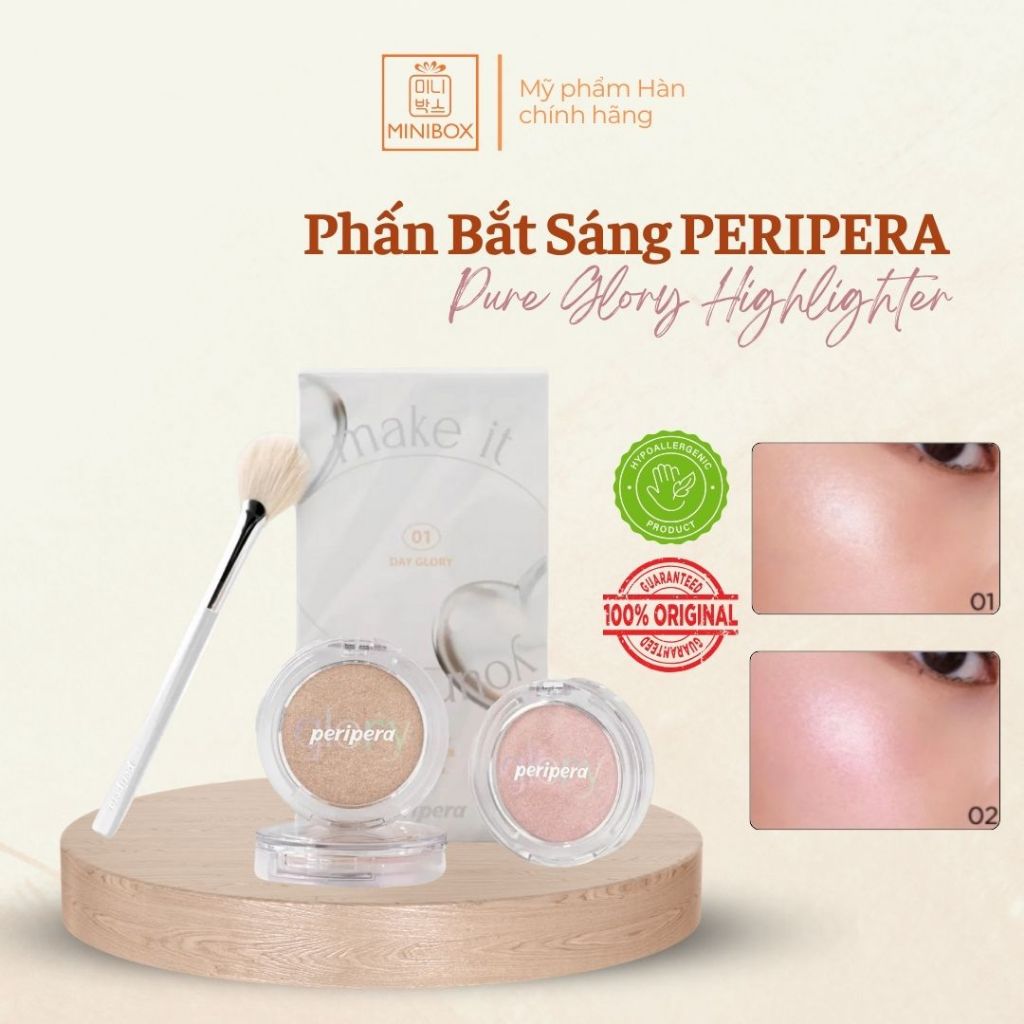 (BILL Han) PERIPERA Pure Glory Highlighter | Shopee Malaysia