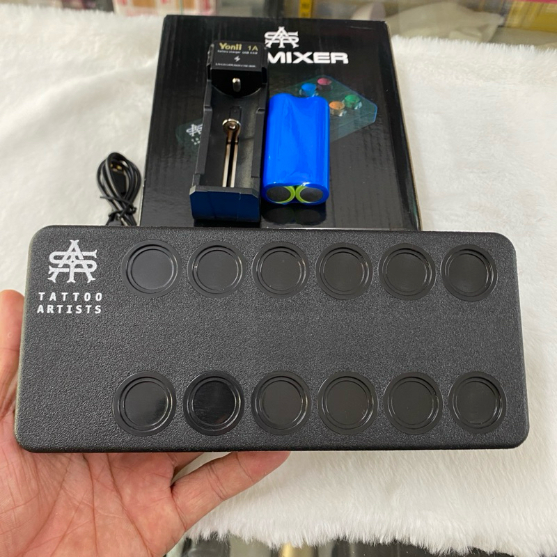 High-end ink stirrer (12 jars and 5 jars) | Shopee Malaysia