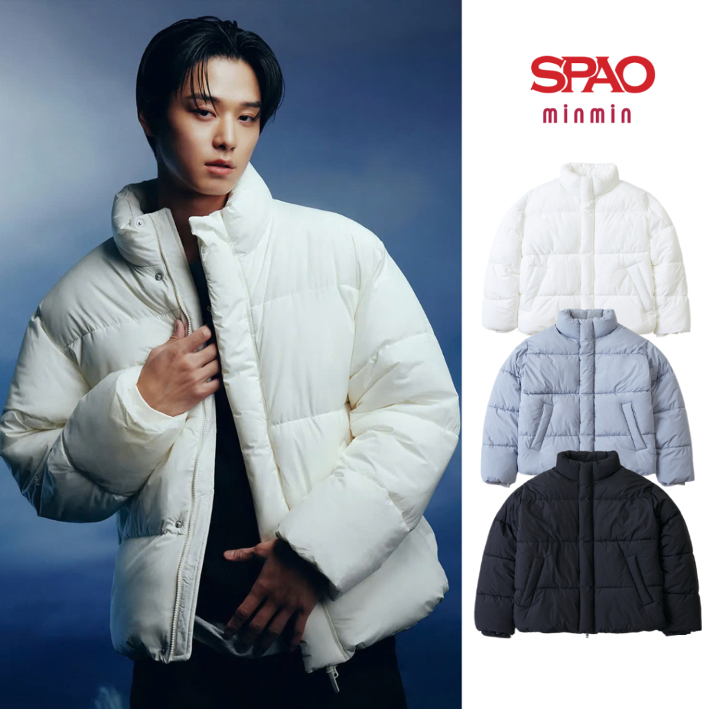 [AUTHENTIC 100%] Spao Korea Genuine feather floatJacket, super warm ...