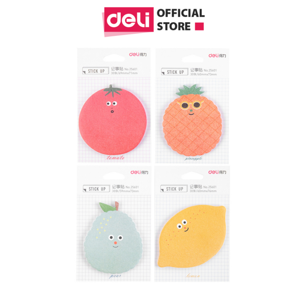 Note Papers with Diverse Deli Patterns Convenient Marked Note Papers ...