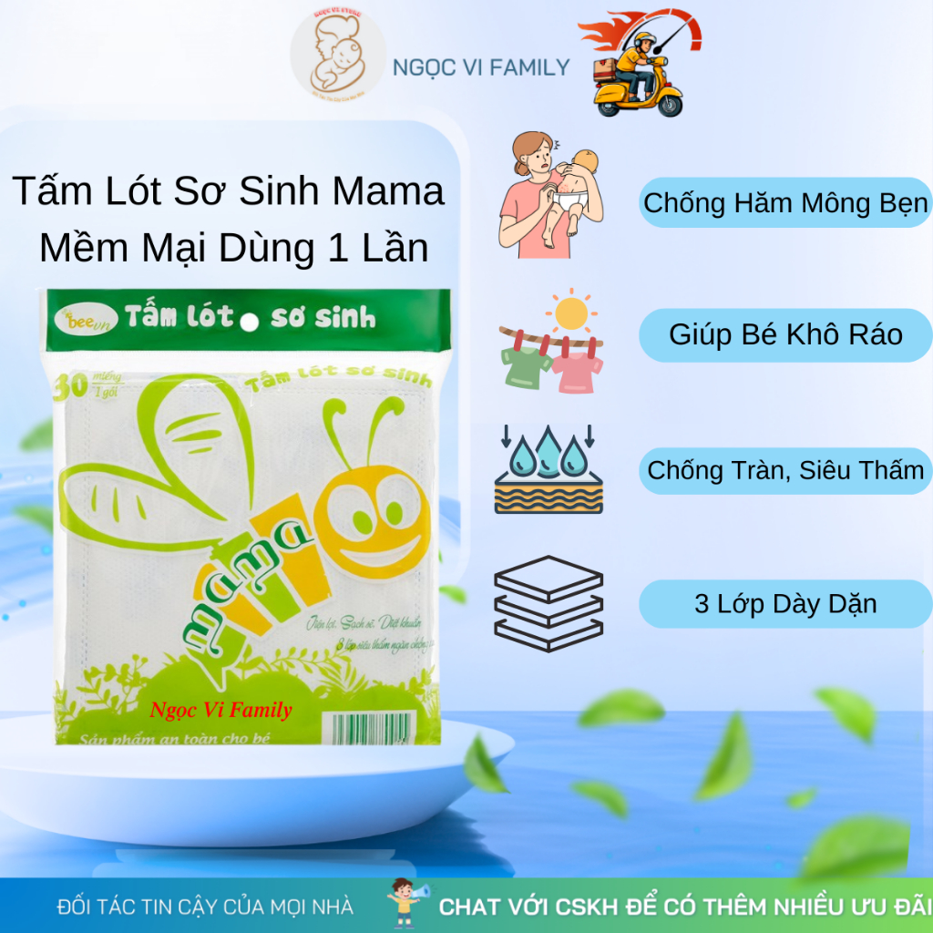 Genuine Mama 3-Layer Poop Liner 30 Pieces/Pack | Shopee Malaysia