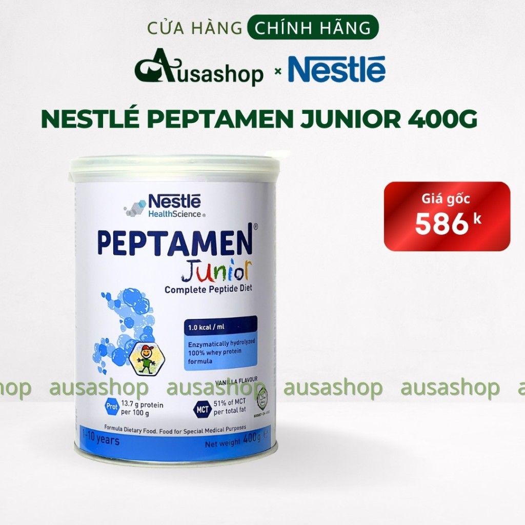 Nestlé Peptamen Junior 400g Supports Nutritional Absorption, Digestive Tract Immunity | Shopee ...