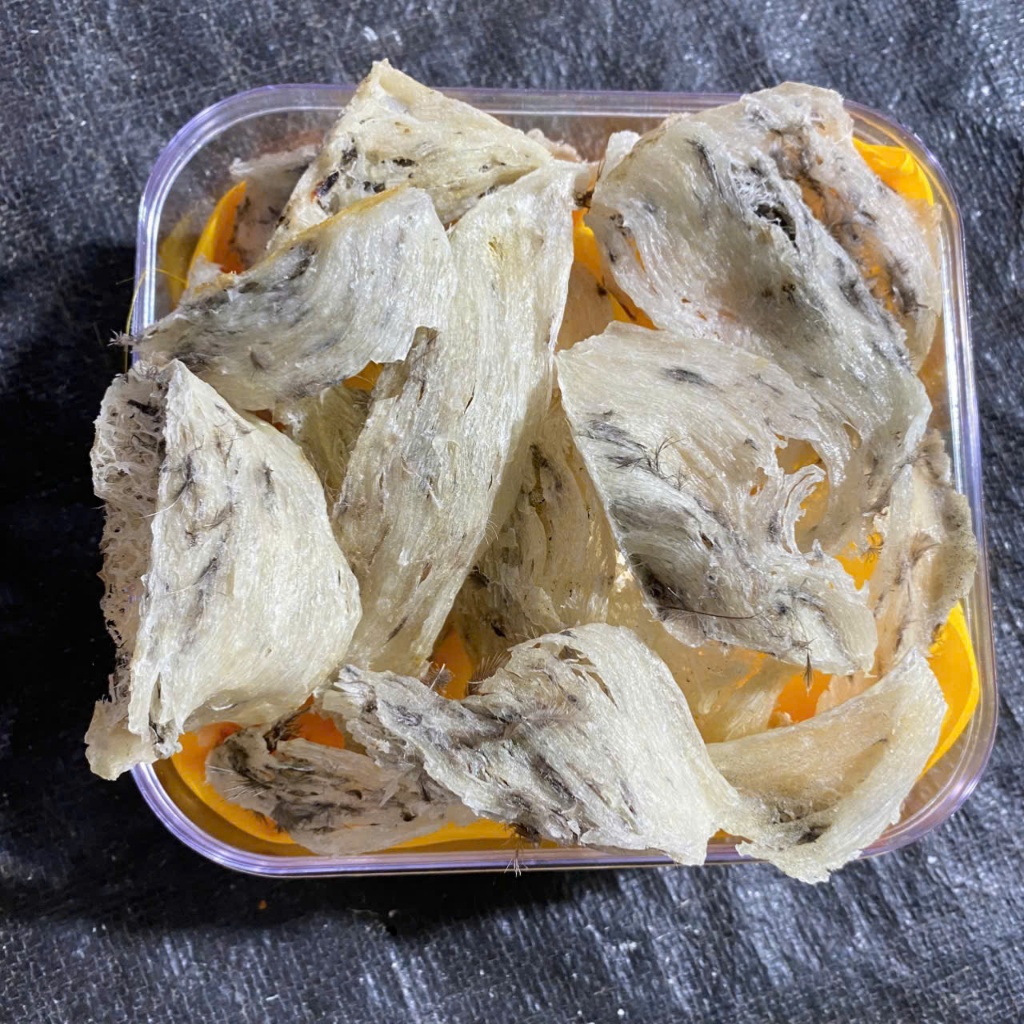 Raw bird's nest with large tanks - Raw bird's nest - An Chi bird's nest ...