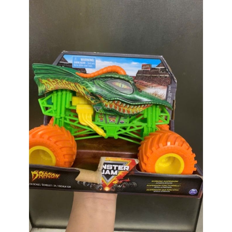 Cool Monster Jam crocodile racing car model without box | Shopee Malaysia