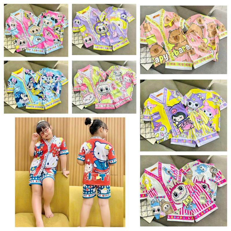 11-43kg super cute new 3D cold elastic baby girl thigh set | Shopee ...