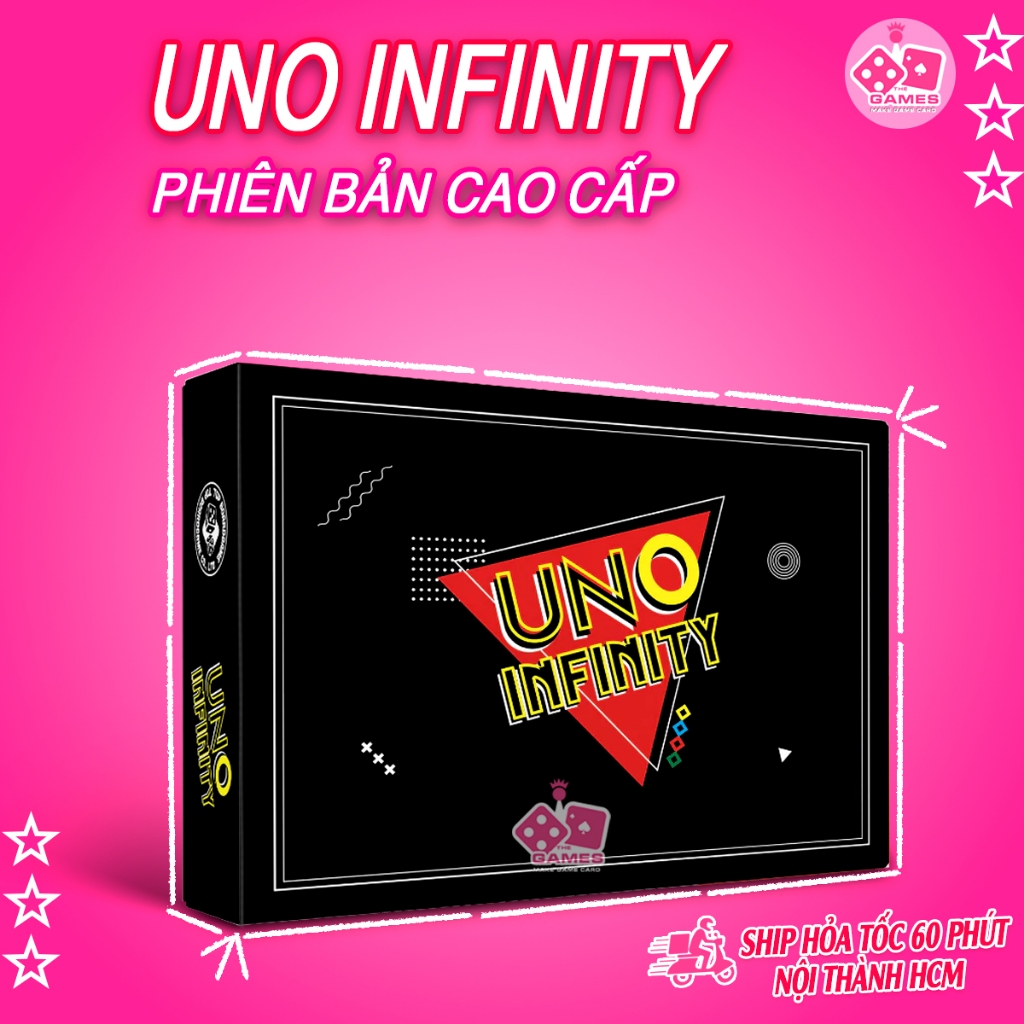 New version of UNO INFINITY 178 cards Full Basic + Expansion, Boardgame ...