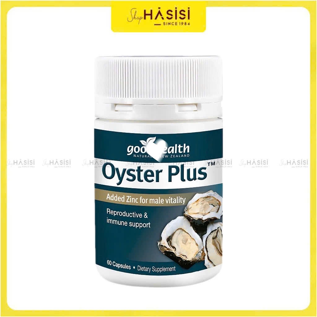 Oyster Plus Zinc Essence Pills (60 Hard Capsules - 2 Capsules/Day ...