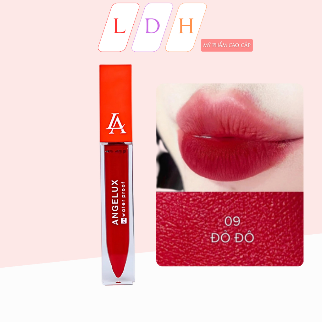 09-red Do - ANGELUX Matte Lipstick 2024 water proof SUPER MATTE - SUPER ...