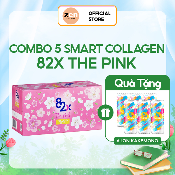 Zen Combo of 5 boxes of THE PINK collagen drink containing 1000mg of ...